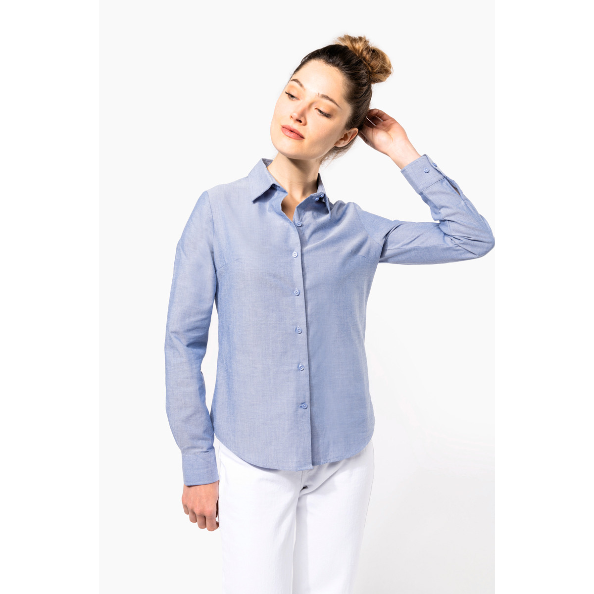 Chemise Oxford manches longues femme Aline