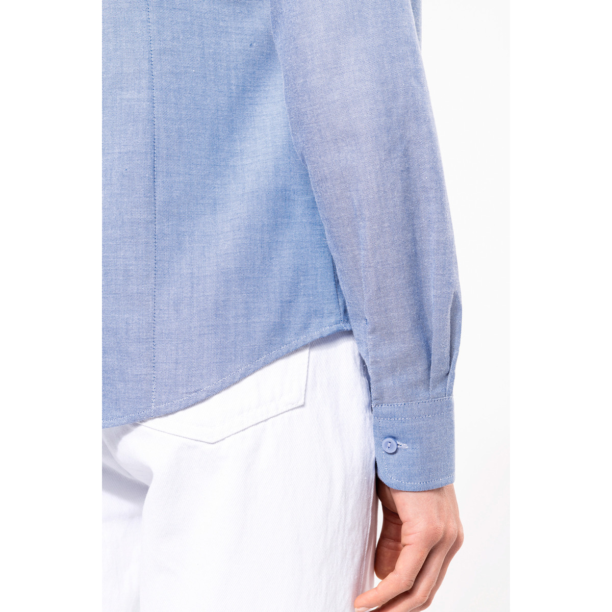 Chemise Oxford manches longues femme Aline